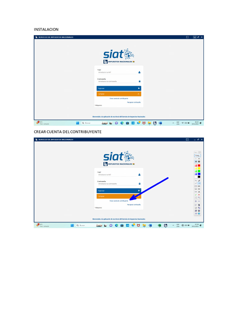 PASOS para usar siat | PDF