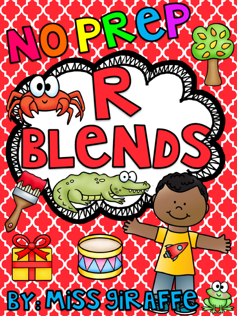 RBlendsWorksheetsandActivitiesNoPrepPackBeginningBlends 1 | PDF ...