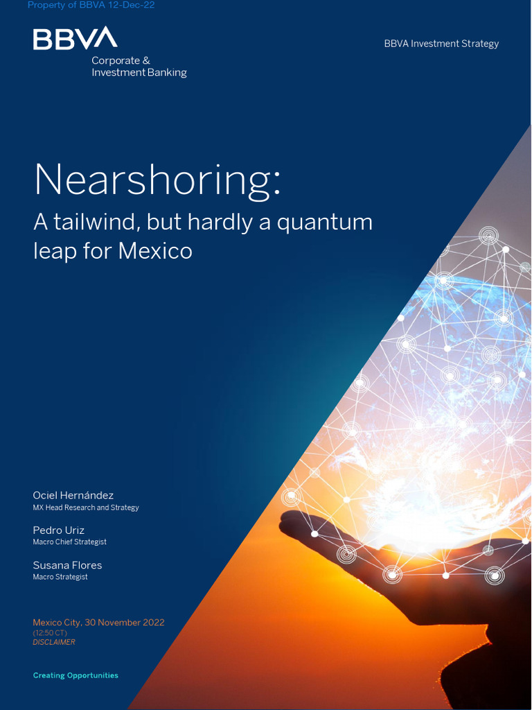 Nearshoring_ a Tailwind, But Hardly a Quantum Leap for Mexico | PDF | Outsourcing | Offshoring