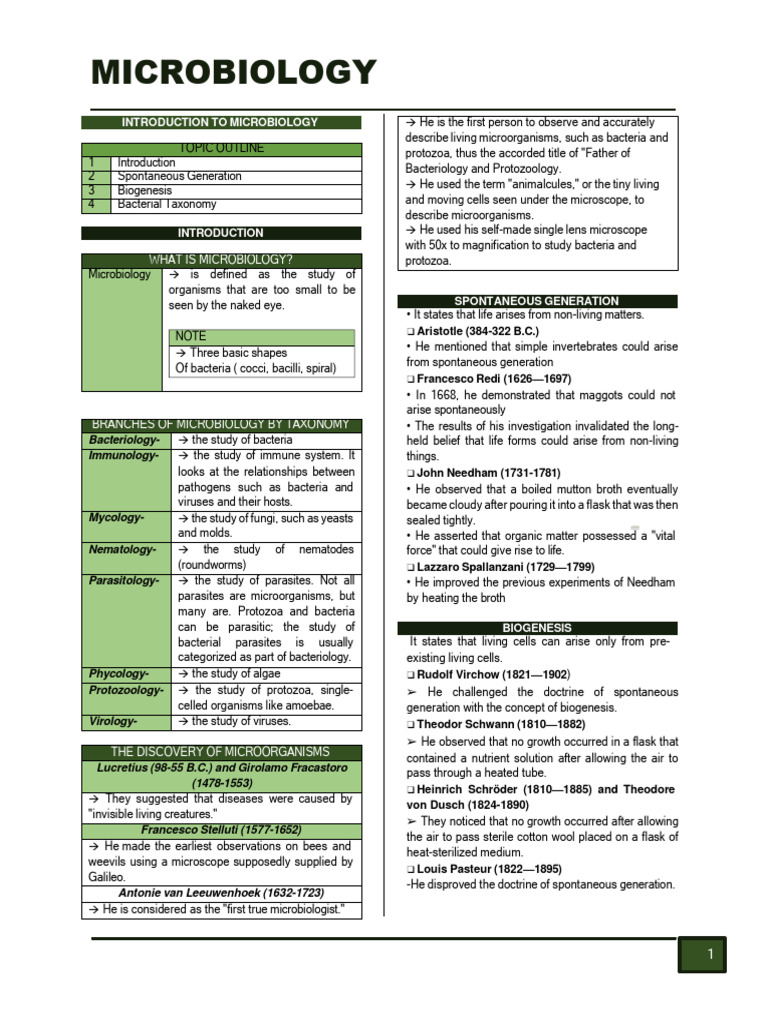 Microbiology Lecture Transes | PDF | Dna | Metabolism