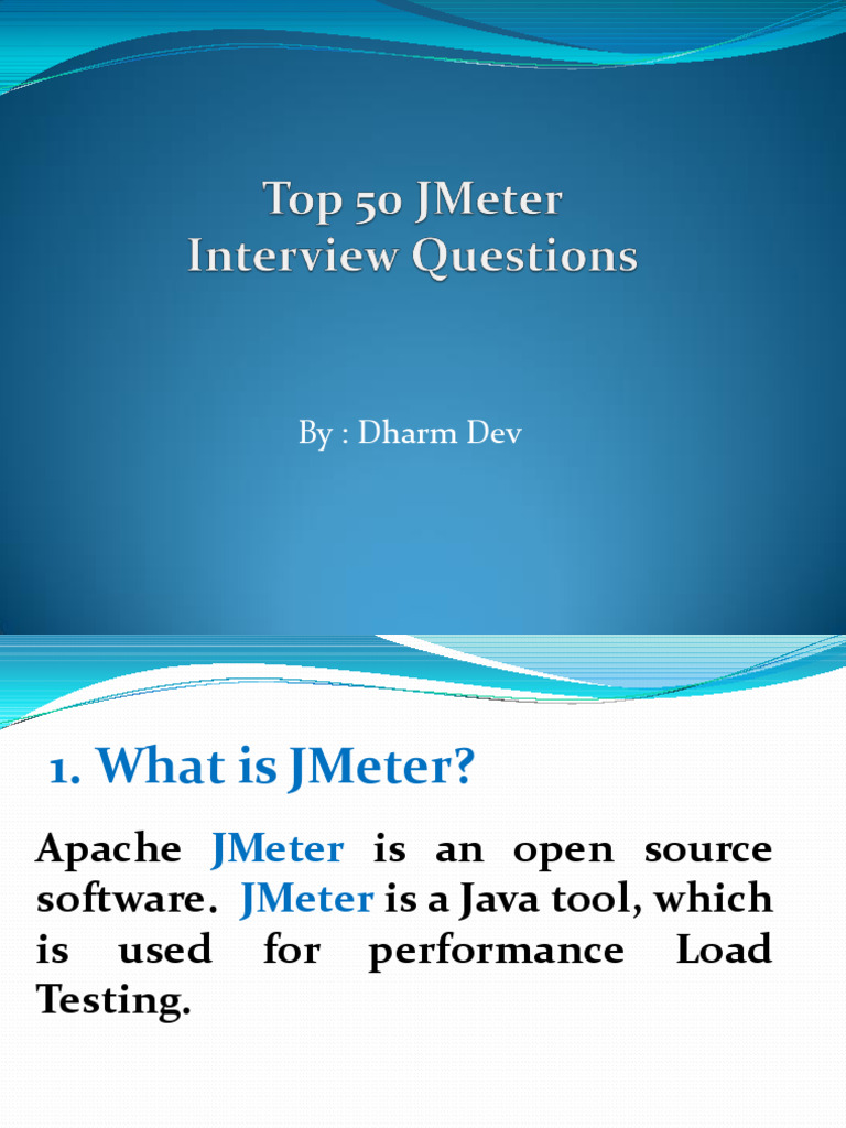 Top 50 JMeter Interview Questions | PDF | File Transfer Protocol ...