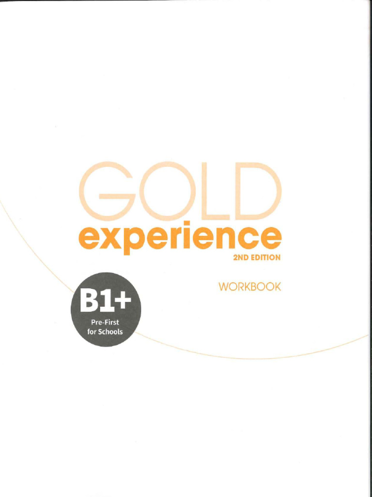 Gold Experience B1 Plus - WB | PDF