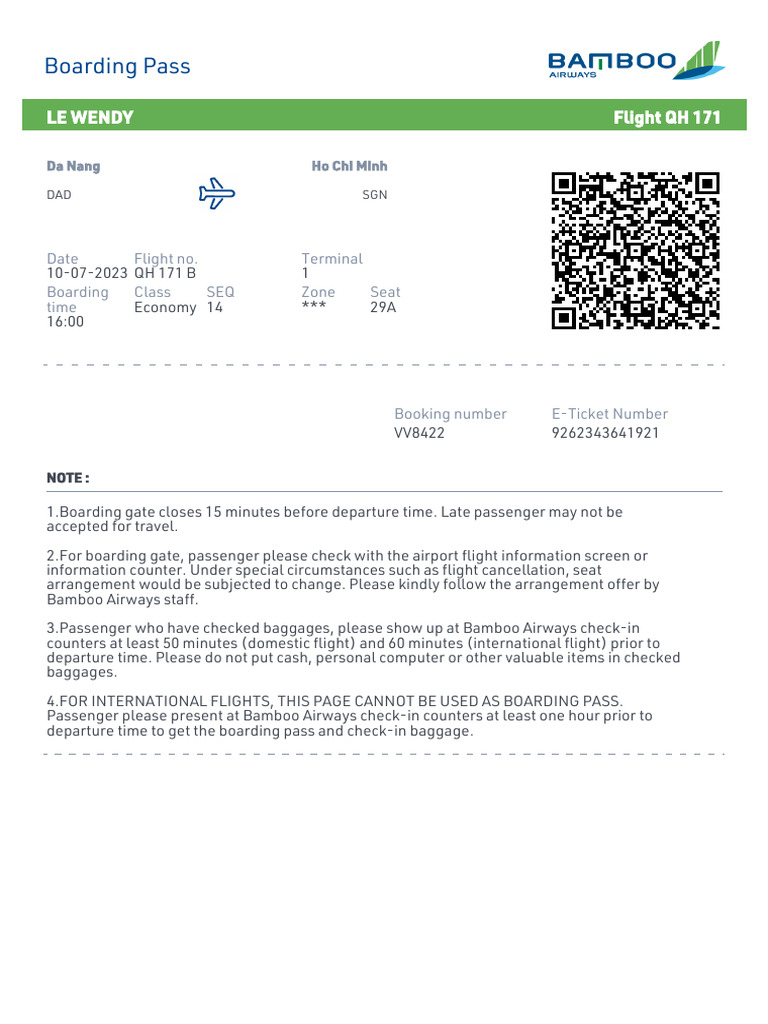 VV8422 BoardingPass | Download Free PDF | Airport | Baggage