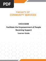 FB - CHCCCS038-Learner Workbook - V1.0 | PDF | Educational Assessment ...