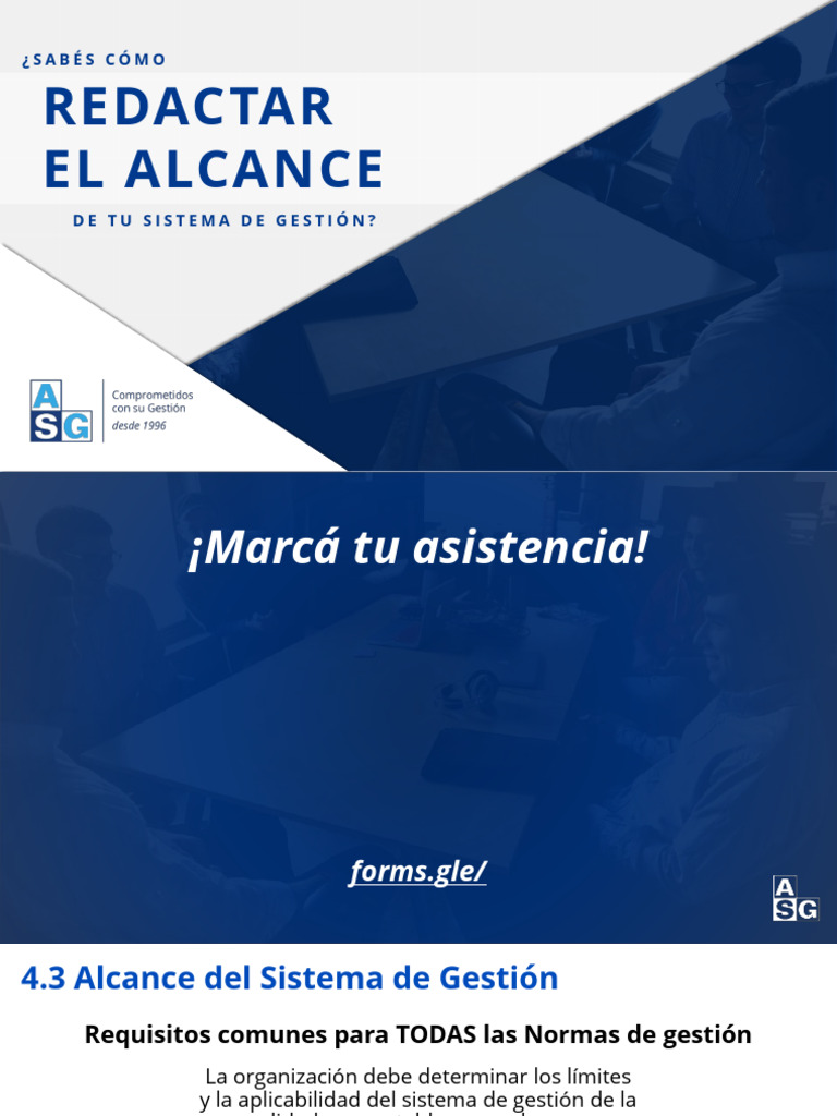 Como Redactar El Alcance de Un SGC | PDF | Calidad (comercial) | Business