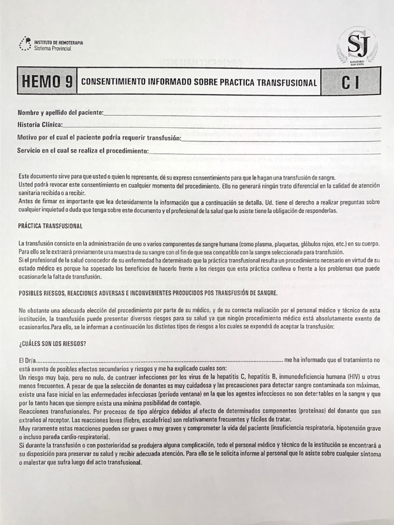 Hemo 9 | PDF