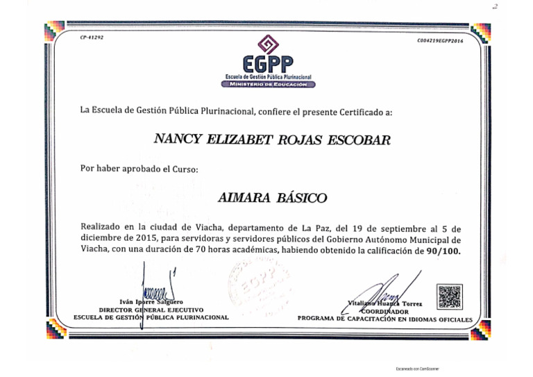 Aimara Basico Egpp | PDF