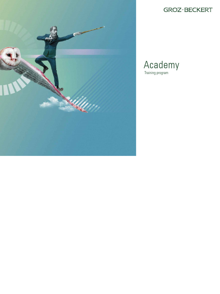 Academy Training Program | PDF | Knitting | Textiles
