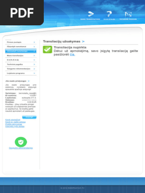 Tvaidas Lietuvika Tv Internetu