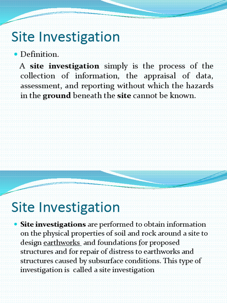 Siteinvestigation 181116133429 | PDF