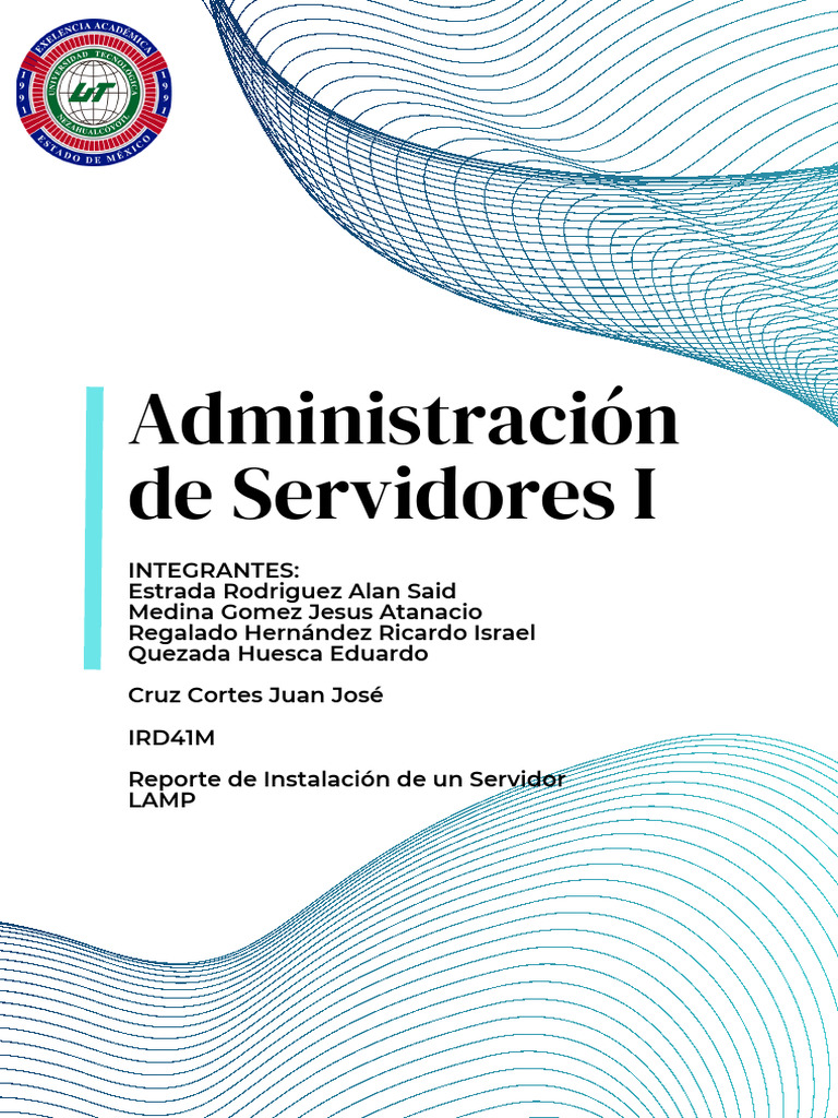 Administración de Servidores I | PDF | Mi sql | Servidor (Computación)