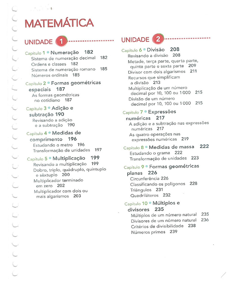 Apostila Matemática | PDF