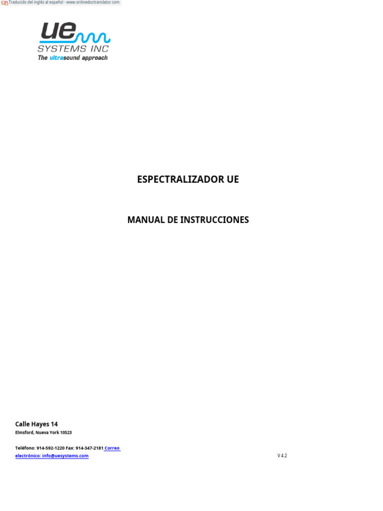 SPECTRALYZER MANUAL V4 2.3.en - Es | PDF | Almacenador intermediario de datos | Ventana ...