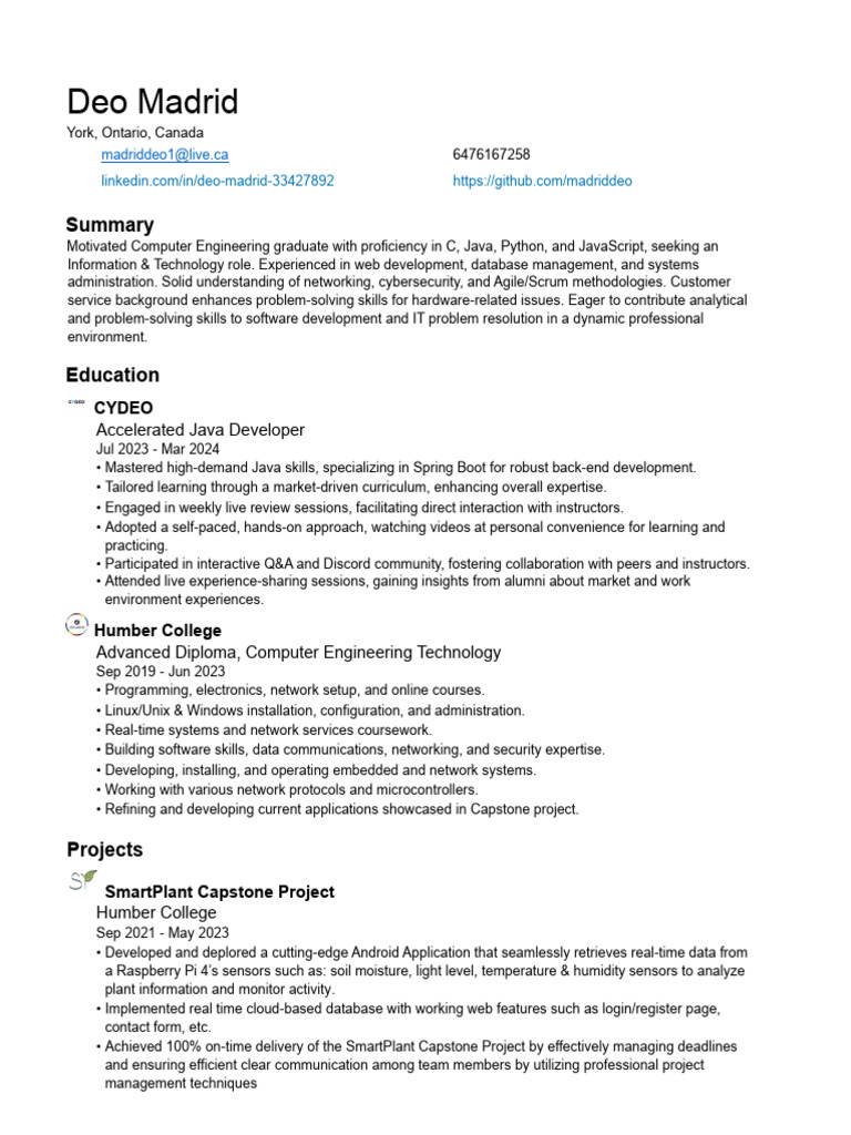 LinkedIn Resume | PDF | Census | Databases