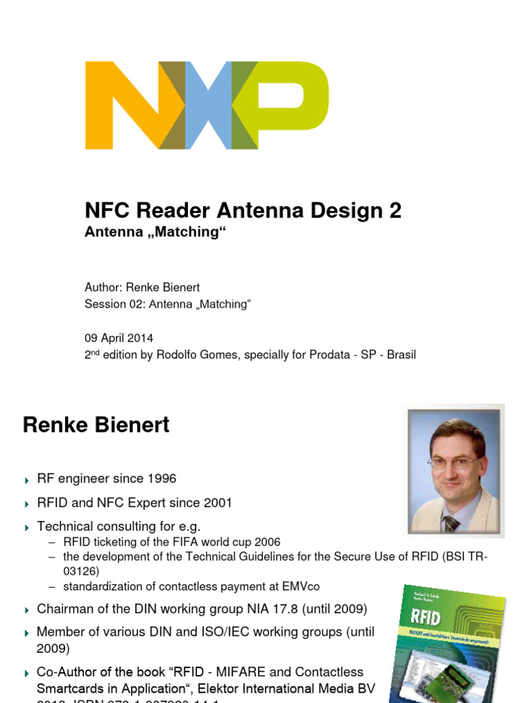 NFC Reader Antenna Design Special Edition For Prodata | PDF | Computers
