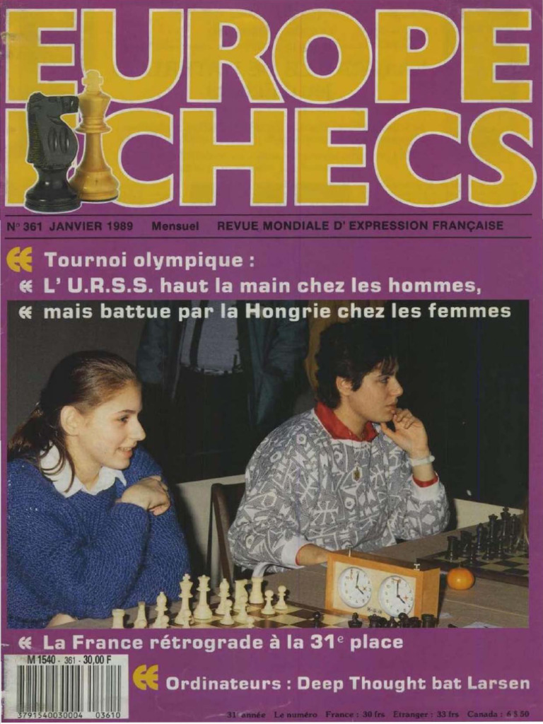 Europe Echecs 361 | PDF