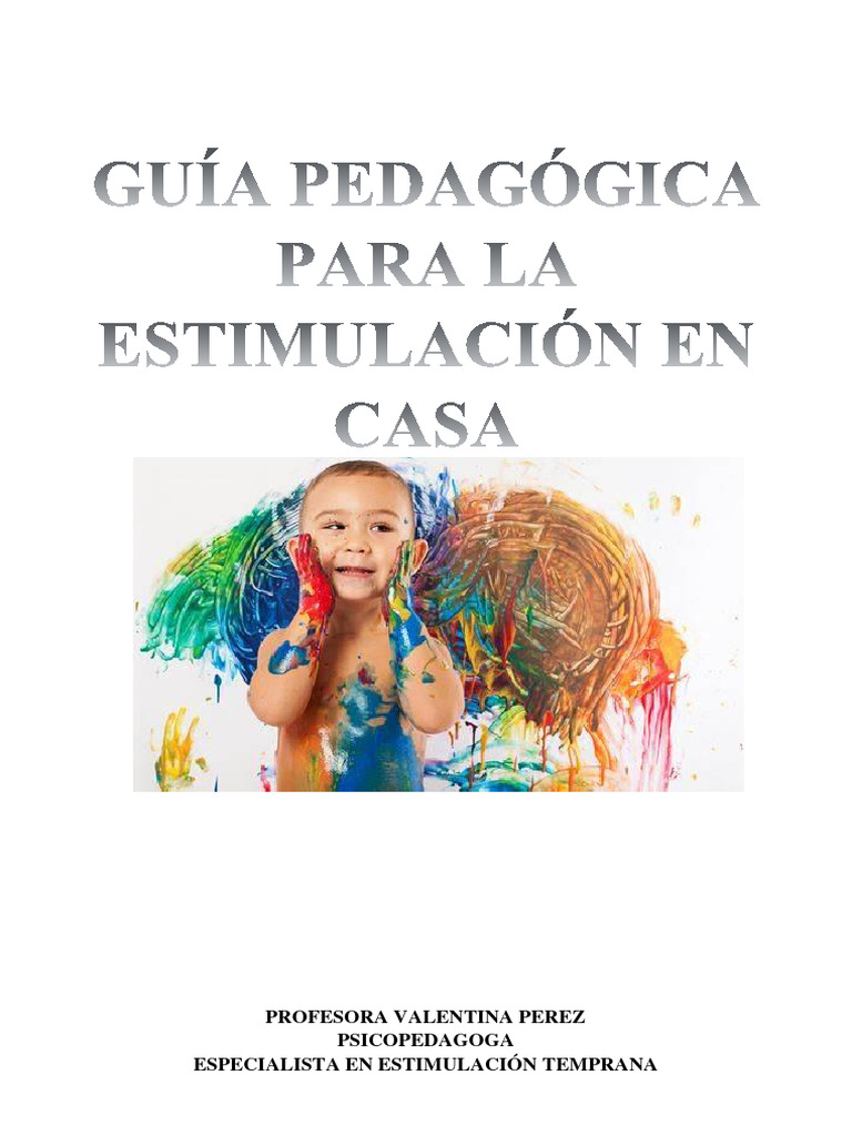 Guia de Estimulacion en Casa | PDF | Aprendizaje | Conceptos psicologicos