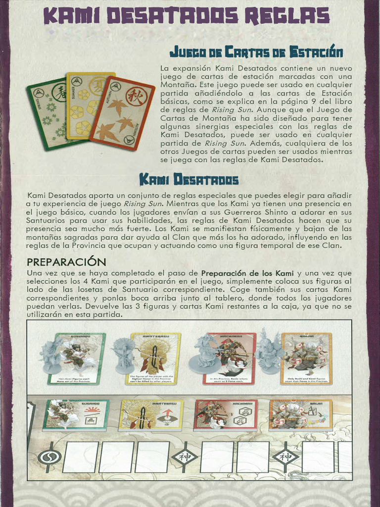 Kami Desatados Reglas | PDF