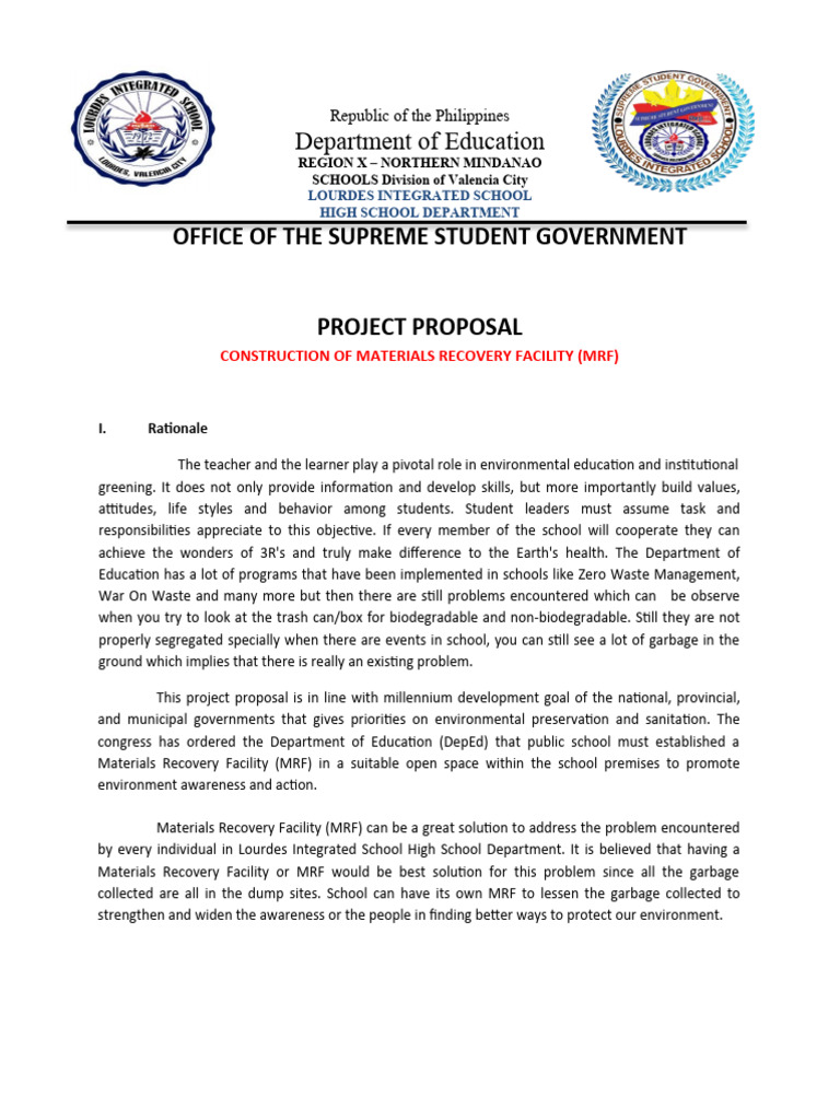 MRF Proposal | PDF