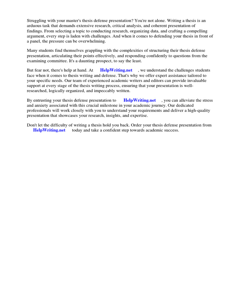 Ms Thesis Defense Presentation Pdf Computers