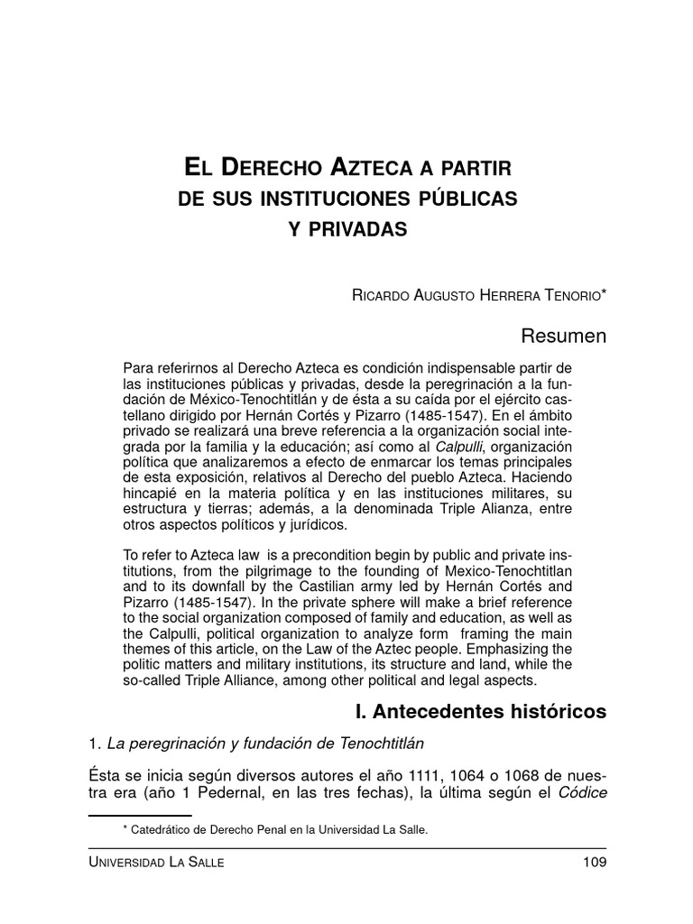 Núm11 P.109-141 | PDF | México | Mesoamérica