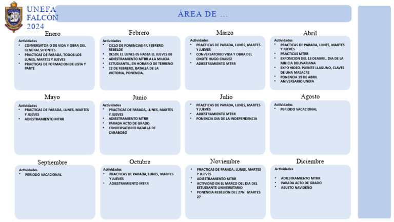 PLAN ANUEL DEFENSA INTEGRAL EXT PTO FIJO 2024 | PDF