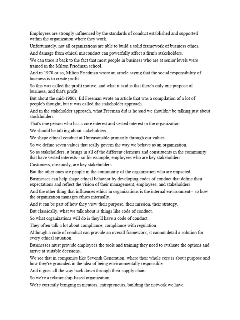 BUS - Case Study Sem 1 | PDF