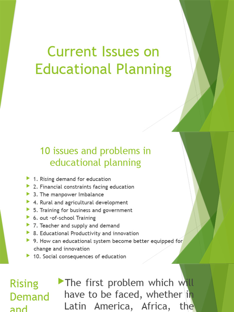 Report in Educational Planning | PDF | Economics | Economies Report in Educational Planning | PDF | Economics | Economies