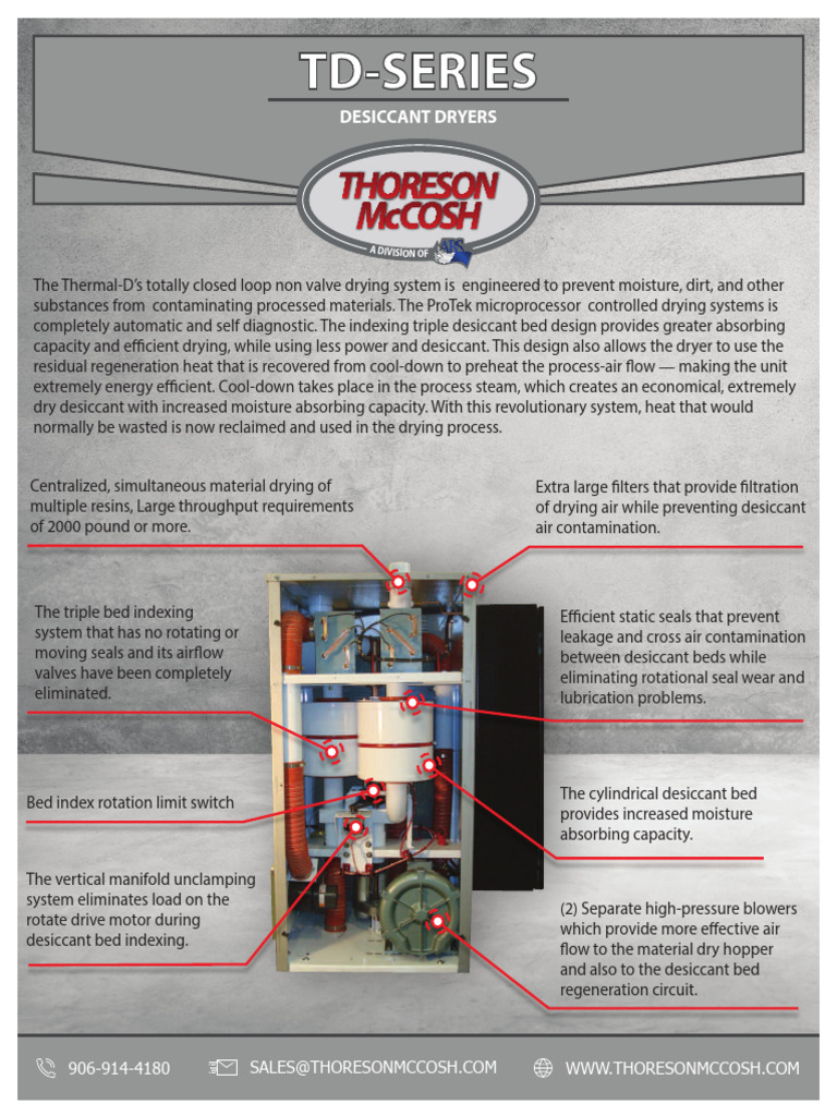 Energy-Efficient Desiccant Dryers | PDF | Clothes Dryer | Filtration