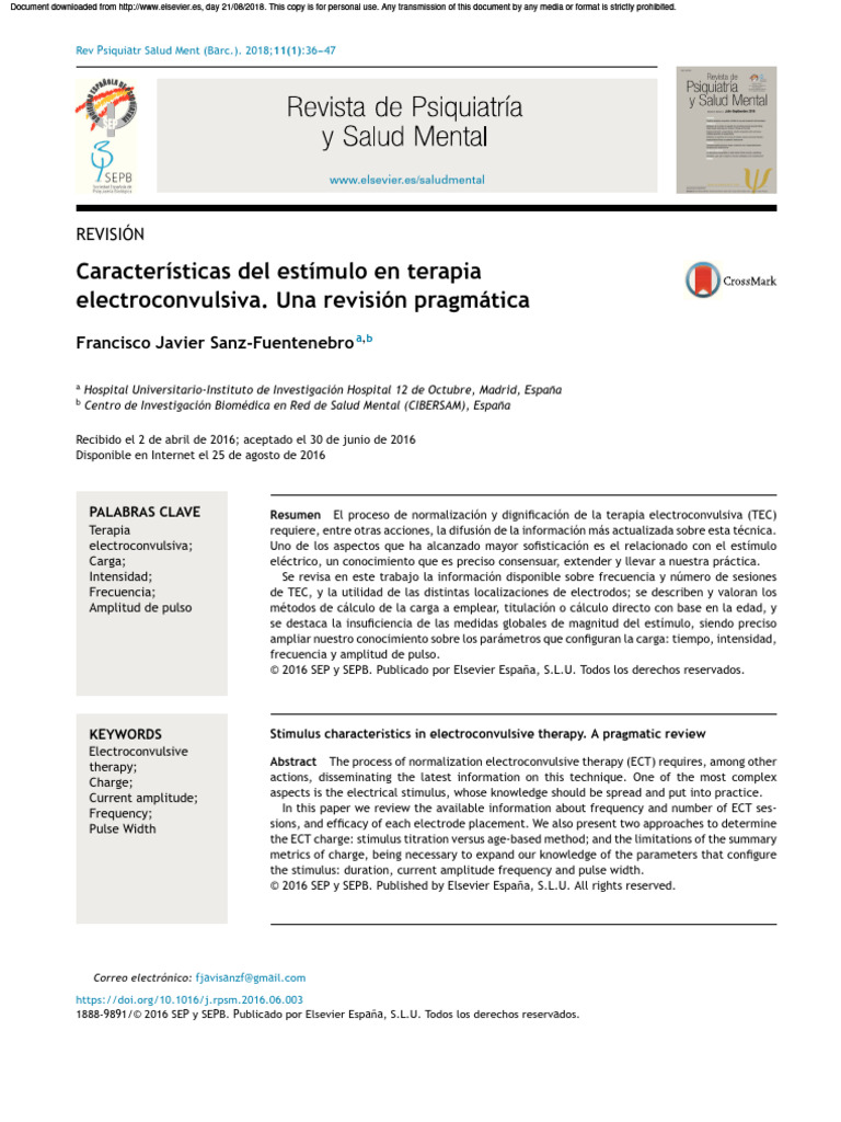Características del Estímulo en TEC_2016 | PDF