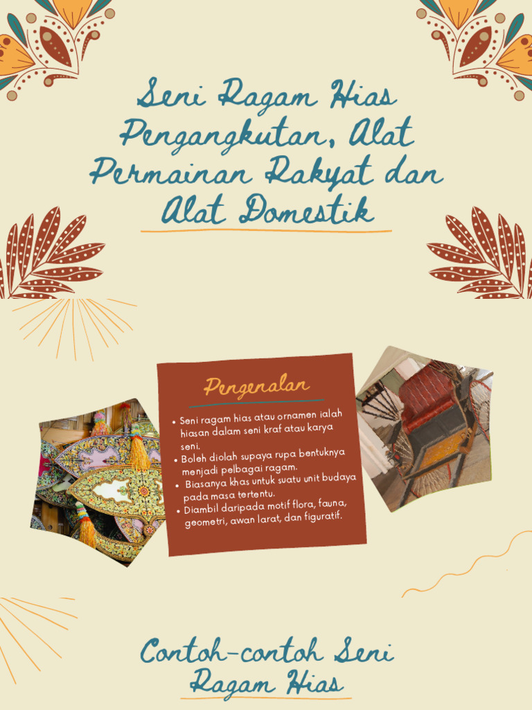 Seni Ragam Hias Tingkatan 2 | PDF