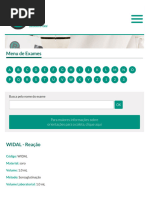 WIDAL | PDF | Salmonella | Remédio