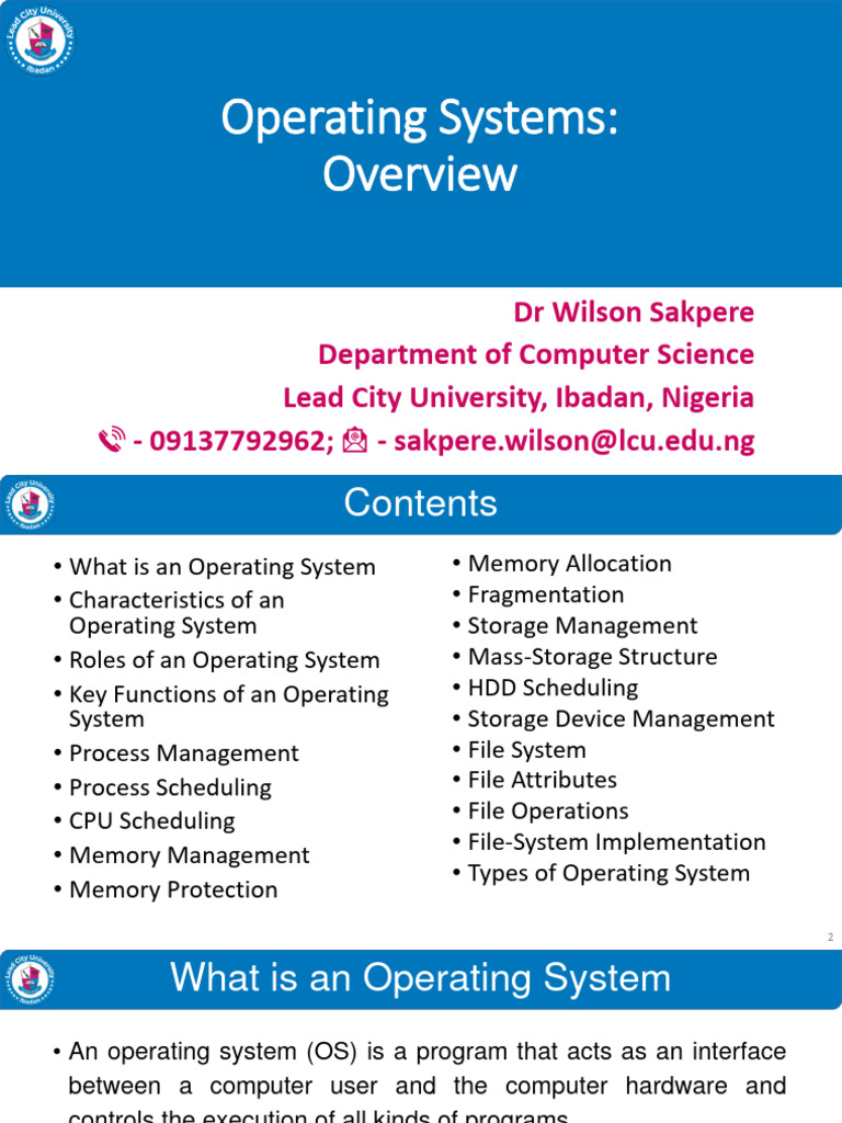 Operating Systems Essentials | PDF | Hard Disk Drive | Computer Data Storage