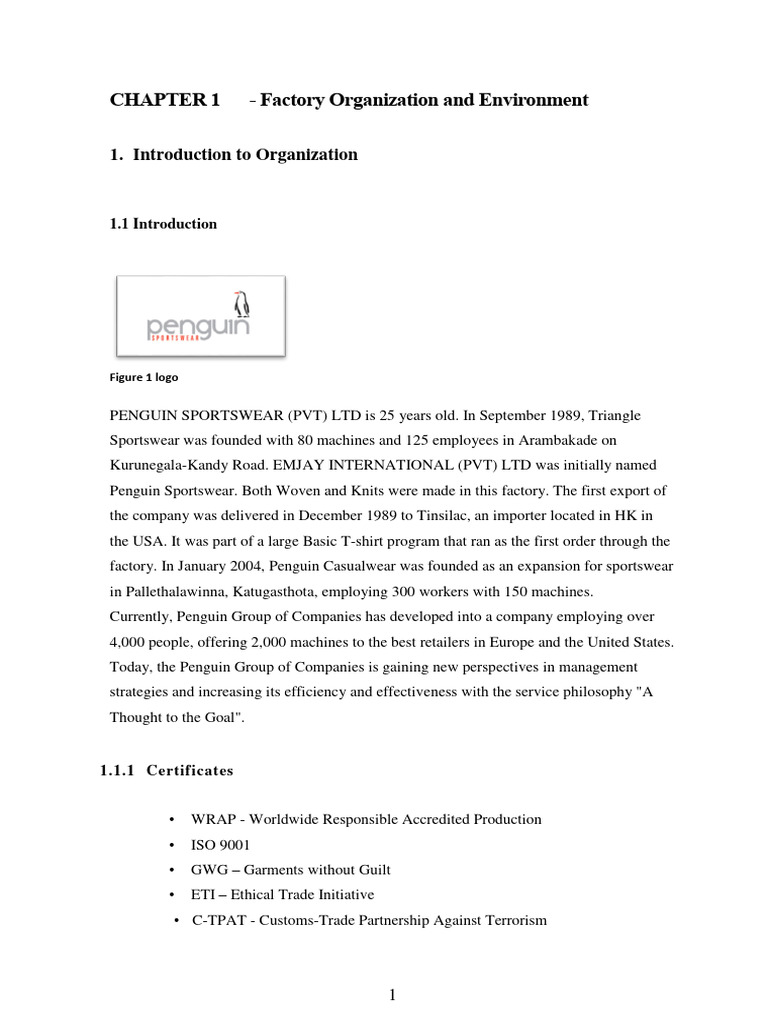 Overall Training Report Garment Industry | PDF | Recruitment | Textiles