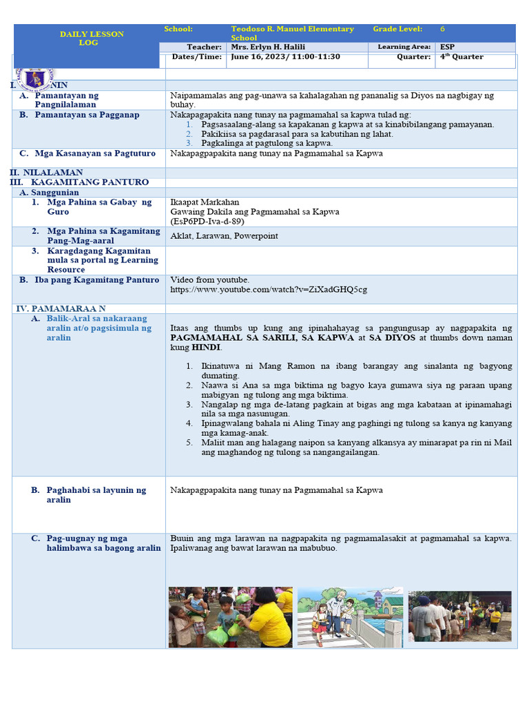 ESP 6-ESP 4th QTR | PDF