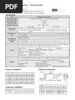 Electrolytic Capacitor Specifications | PDF | Capacitor | Force