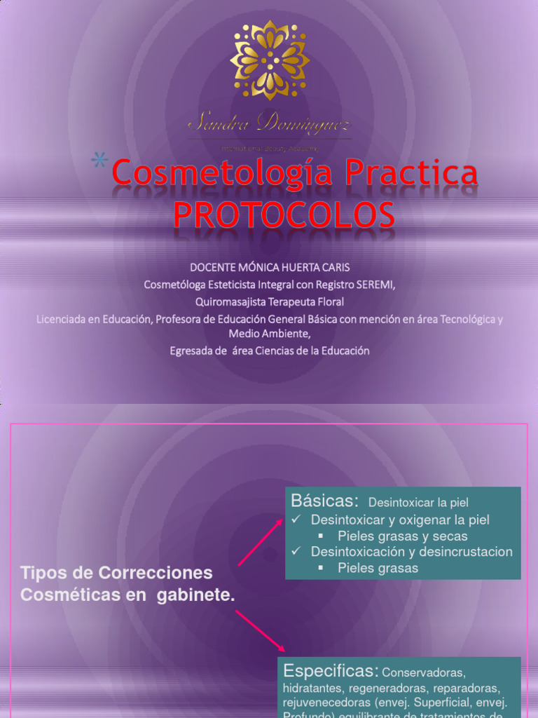 PDF 2 Cosmetologia Practica Protocolo 1 | PDF | Productos cosméticos | Cuidado de la salud