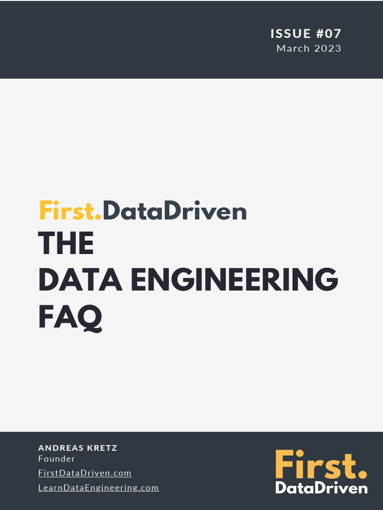 Data Engineering Insider 07 | PDF