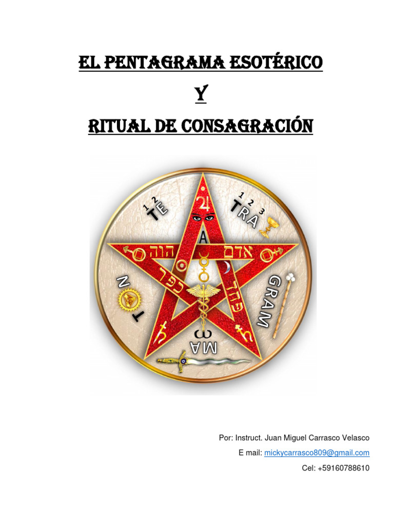Significado del Pentagrama Esotérico | PDF | Tetragrammaton | Creencia ...