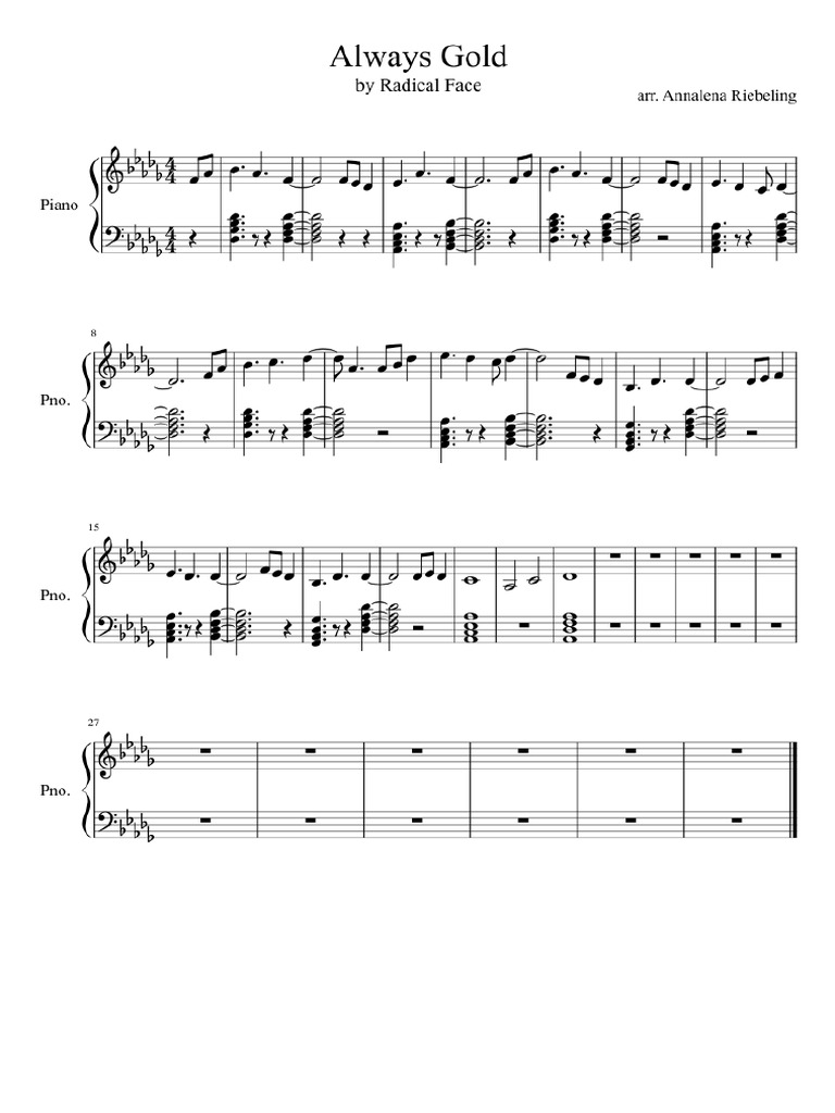 Always Gold Intro | PDF