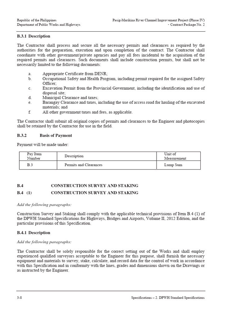 Item B.4 Project Specification | PDF
