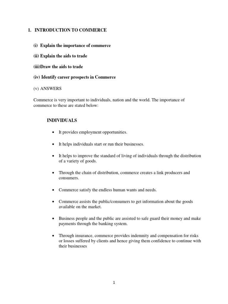 COMMERCE Introduction | PDF | Retail | Discounts And Allowances