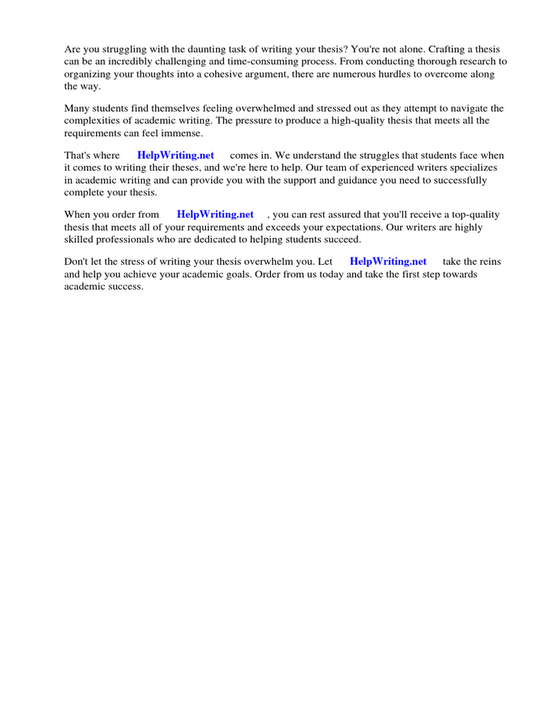 Thesis Feature Box Example | PDF | Word Press | Essays