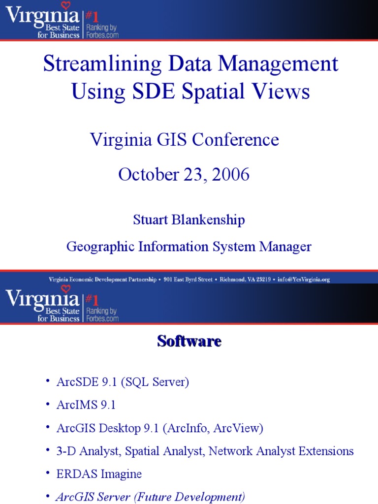 Vagis 2006 | PDF | Arc Gis | Databases