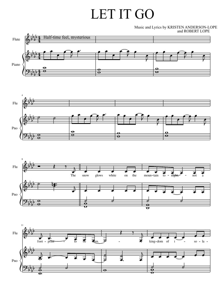 Let It Go | PDF