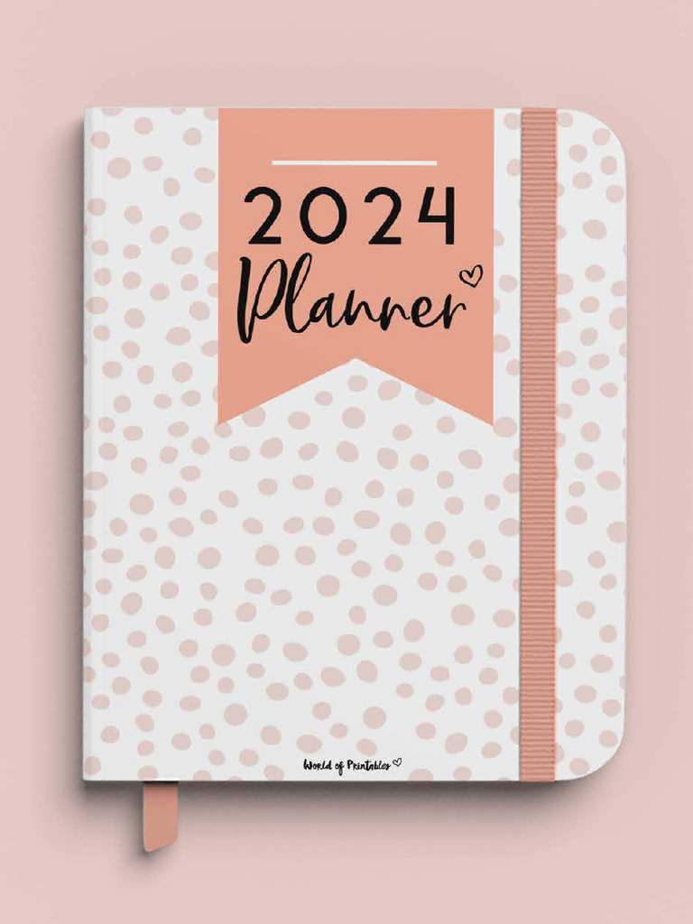 2024 Digital Planner - Sunday Start - World of Printables | PDF