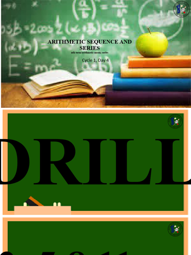 Cycle 1-Arithmetic Means Sequence and Series | PDF