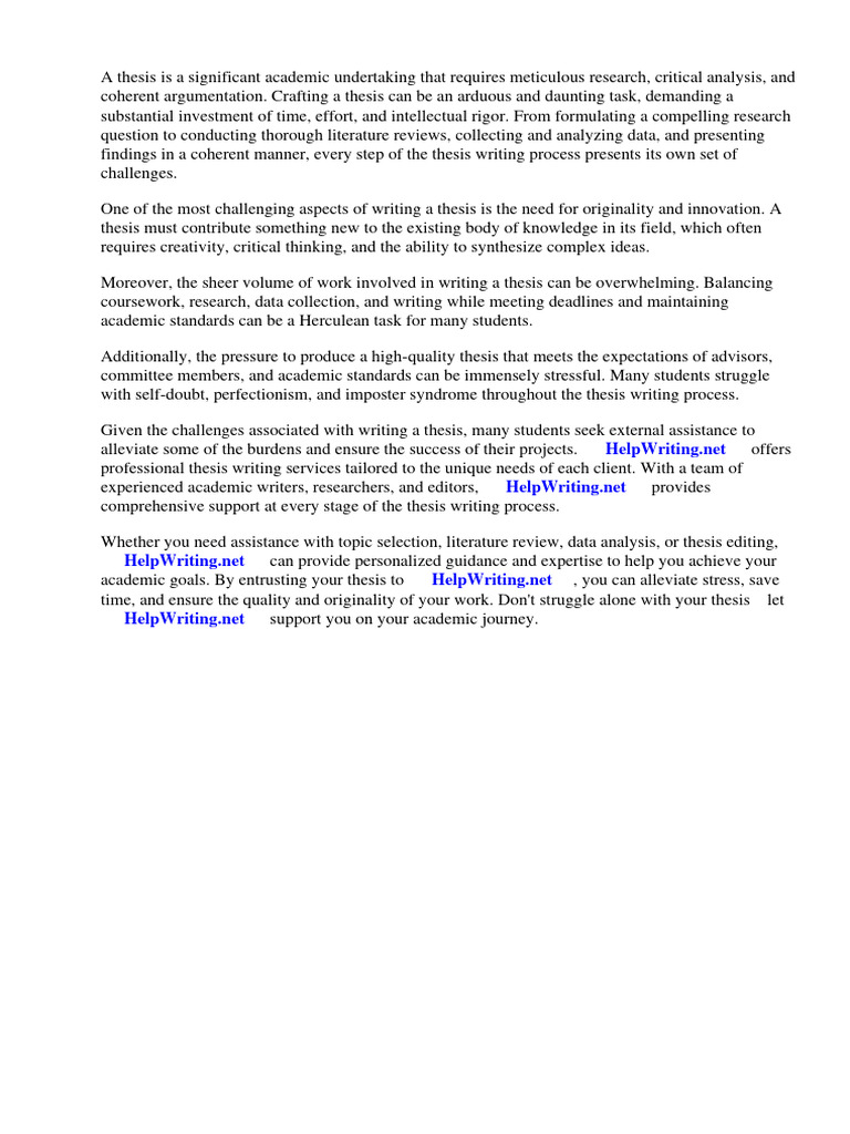 General Thesis Definition | PDF | Essays | Thesis