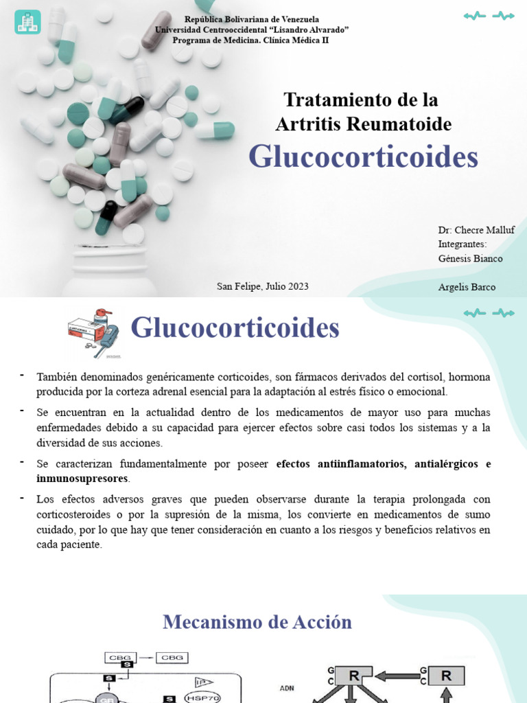Glucocorticoides_030125 | PDF | Corticosteroides | Glucocorticoides