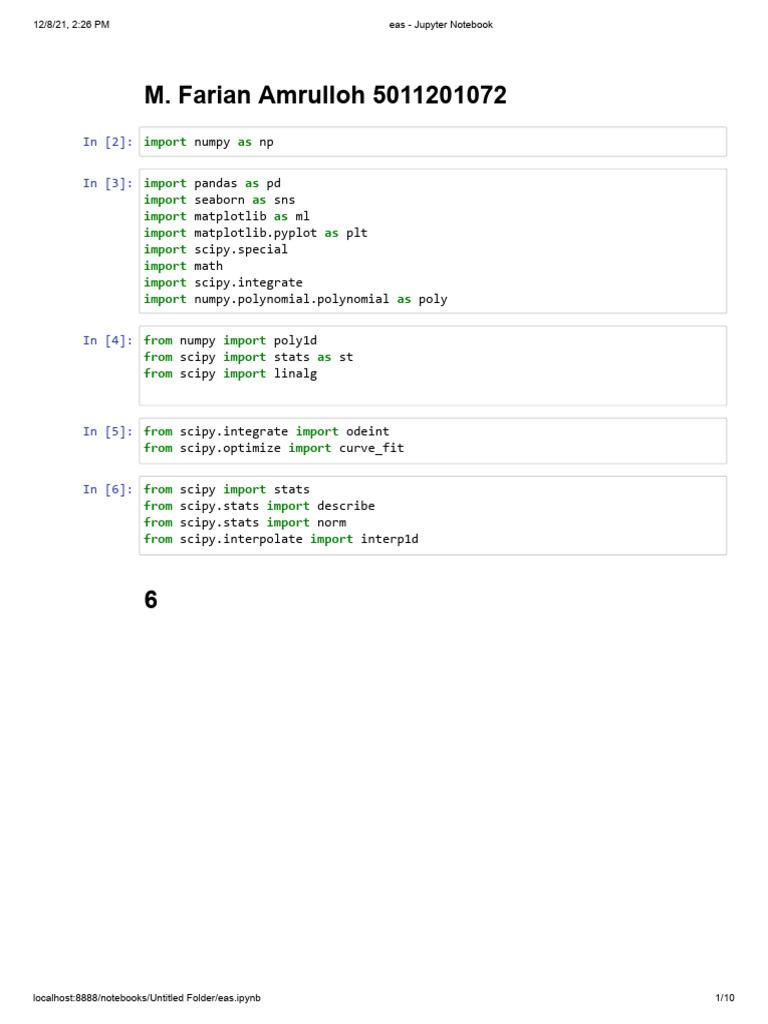 Eas - Jupyter Notebook | Download Free PDF | Computer Programming ... Eas - Jupyter Notebook | Download Free PDF | Computer Programming ...